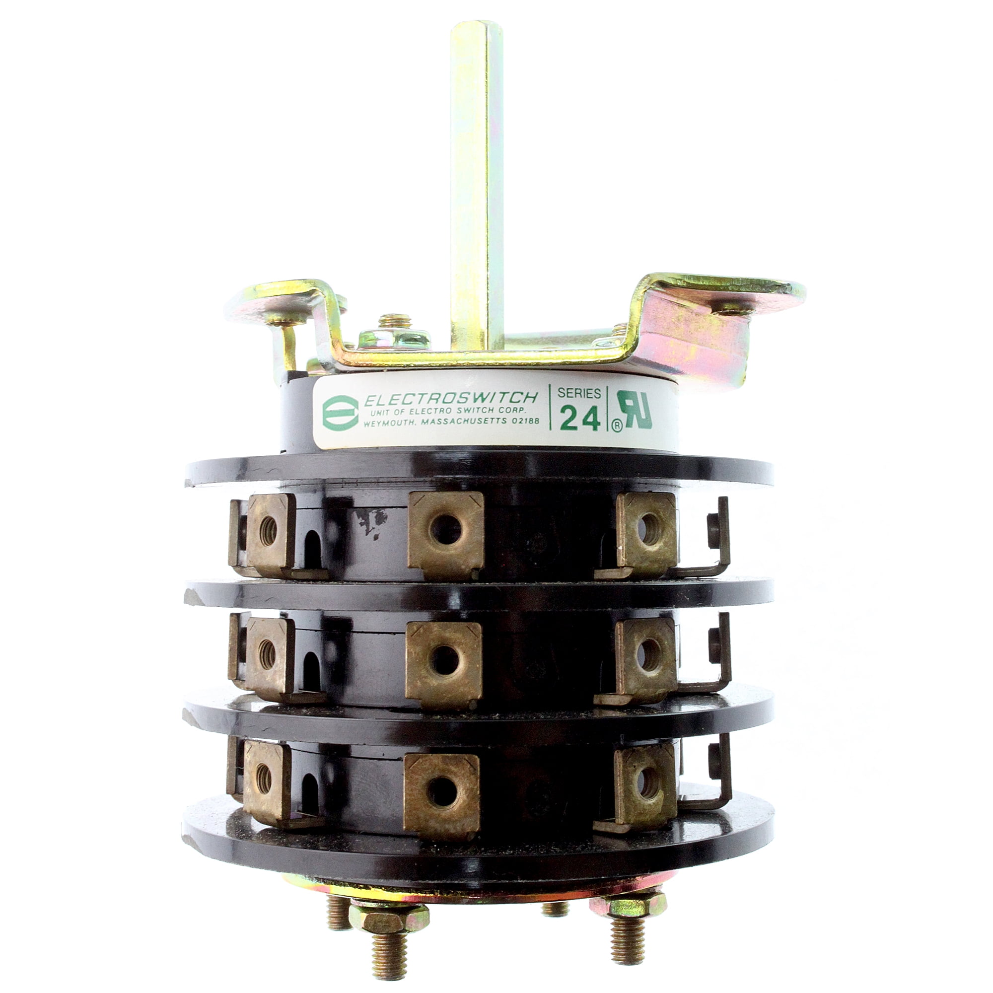 Electroswitch 24203C-S Series 24 Rotary Switch, 2HP 240/480V, 2-20A 30 ...