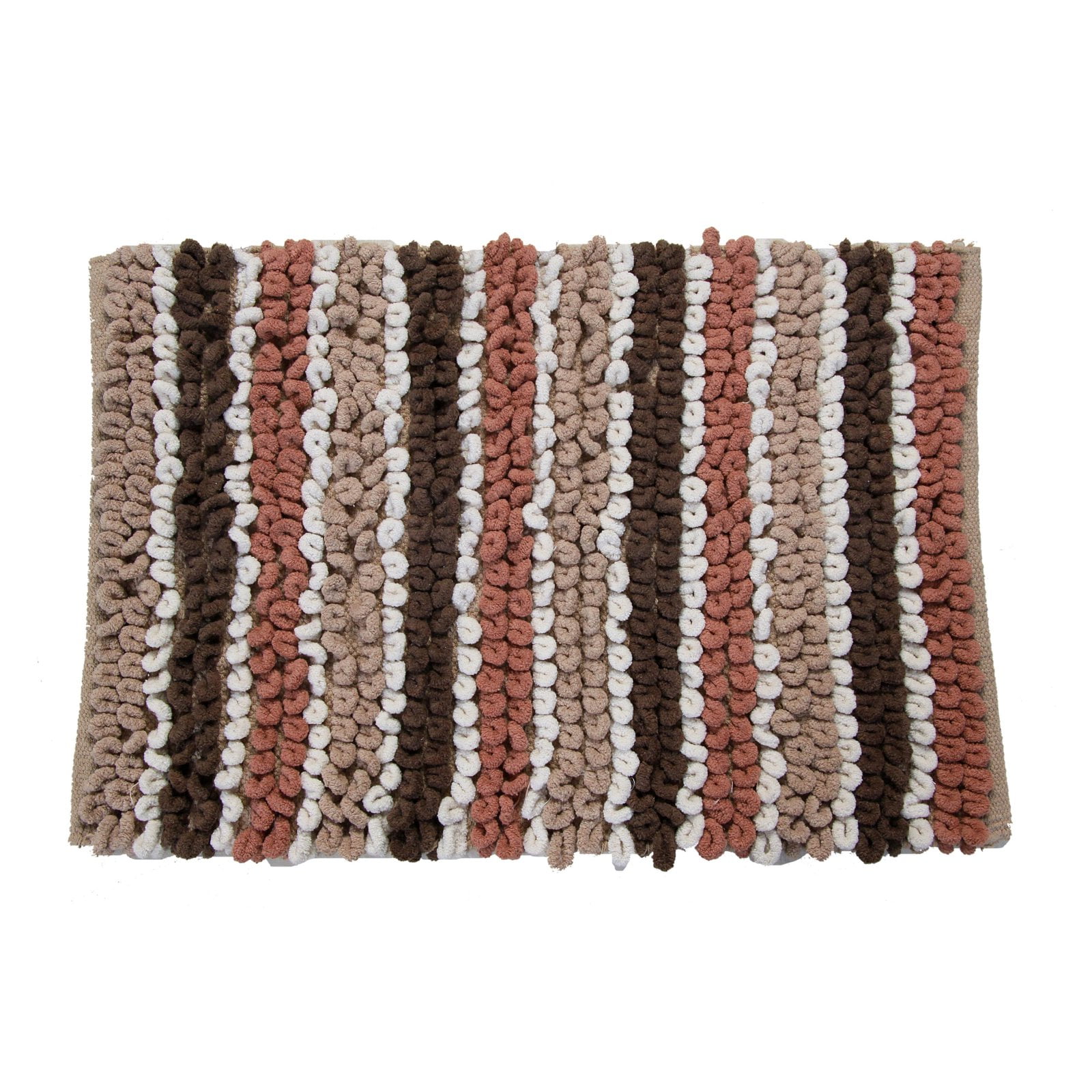Dense Lush Pile Of This Luxurious Yarn Dyed Multi Colored Bath Rug With ...