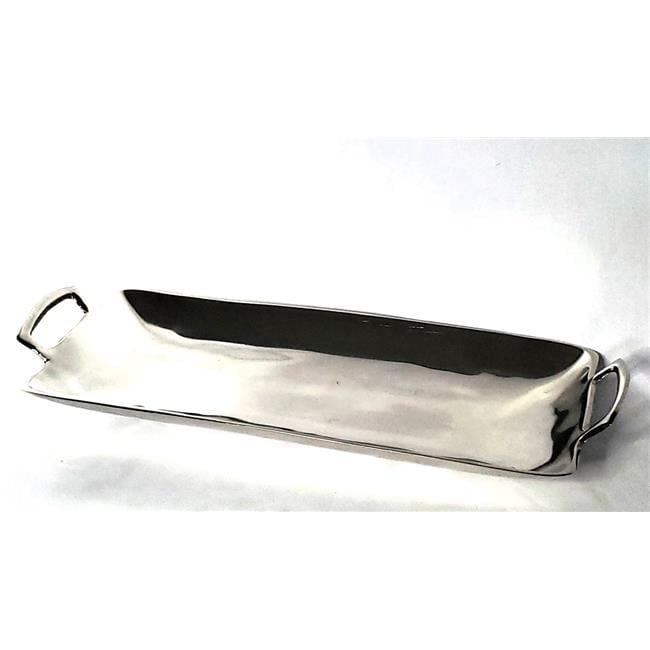 Elegance Heim Concept Bar Tray with Copper Rivet Band - Walmart.com