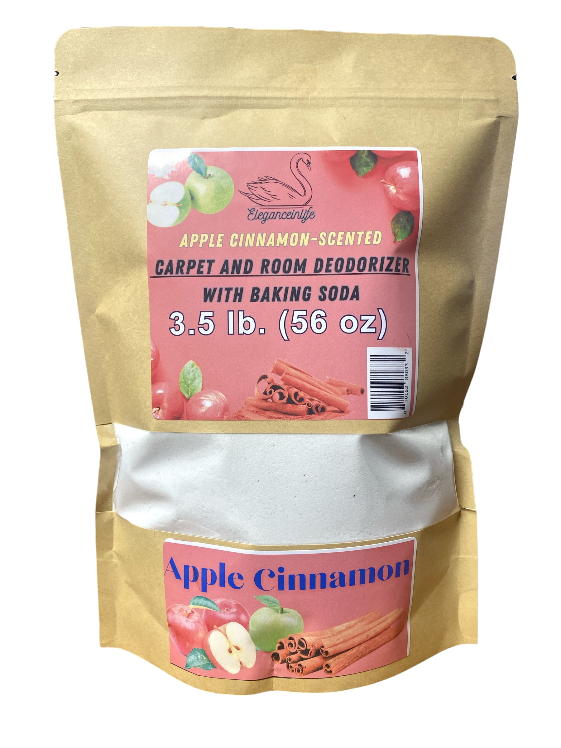 Eleganceinlife Apple Cinnamon-Scented Carpet and Room Deodorizer with ...