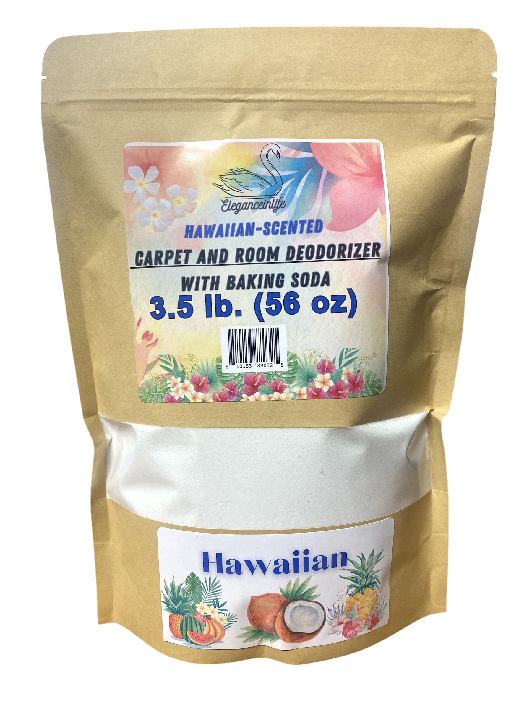 Eleganceinlife Hawaiian-Scented Carpet and Room Deodorizer with Baking ...