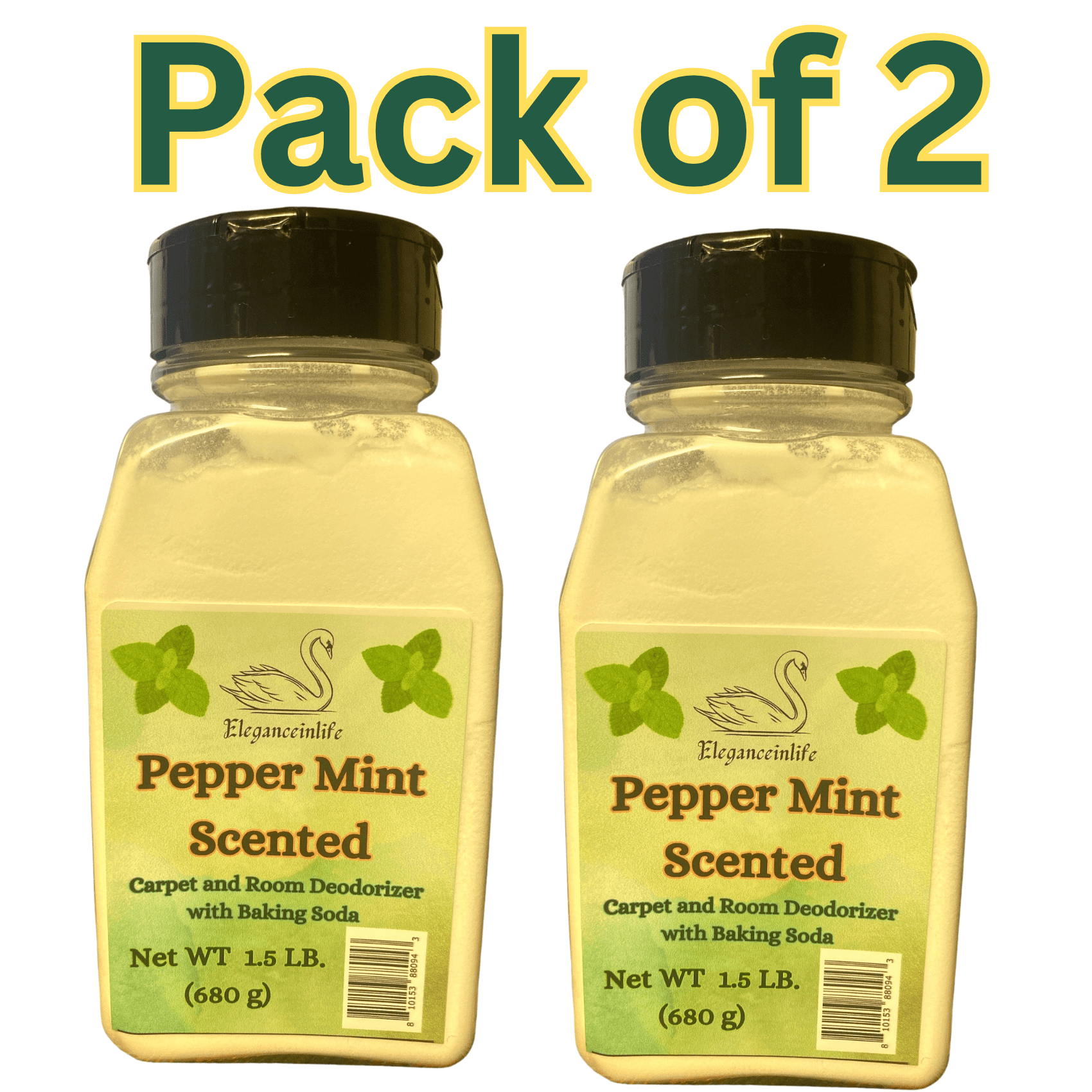 Eleganceinlife Peppermint Scented Carpet and Room Deodorizer with ...