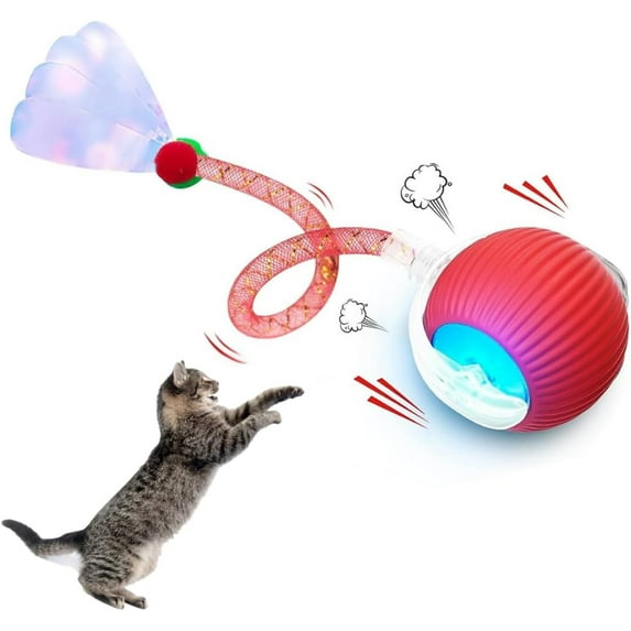 Elegancy Speedy Tail 2.0 Interactive Cat Toy | Speedy Ball Cat Tail ...