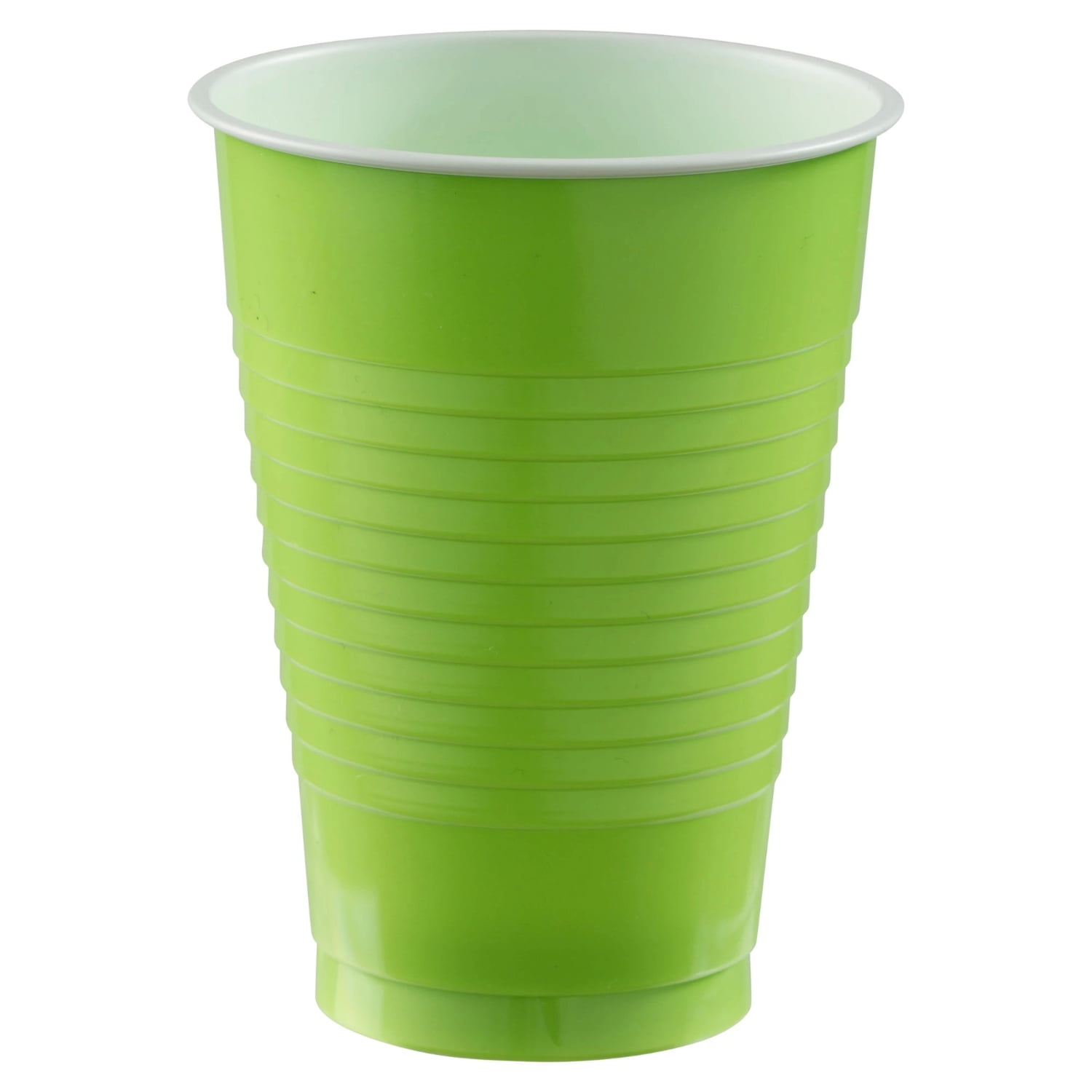 Elegani 12 oz. Plastic Disposable Cups - Pack of 20 - for Parties ...