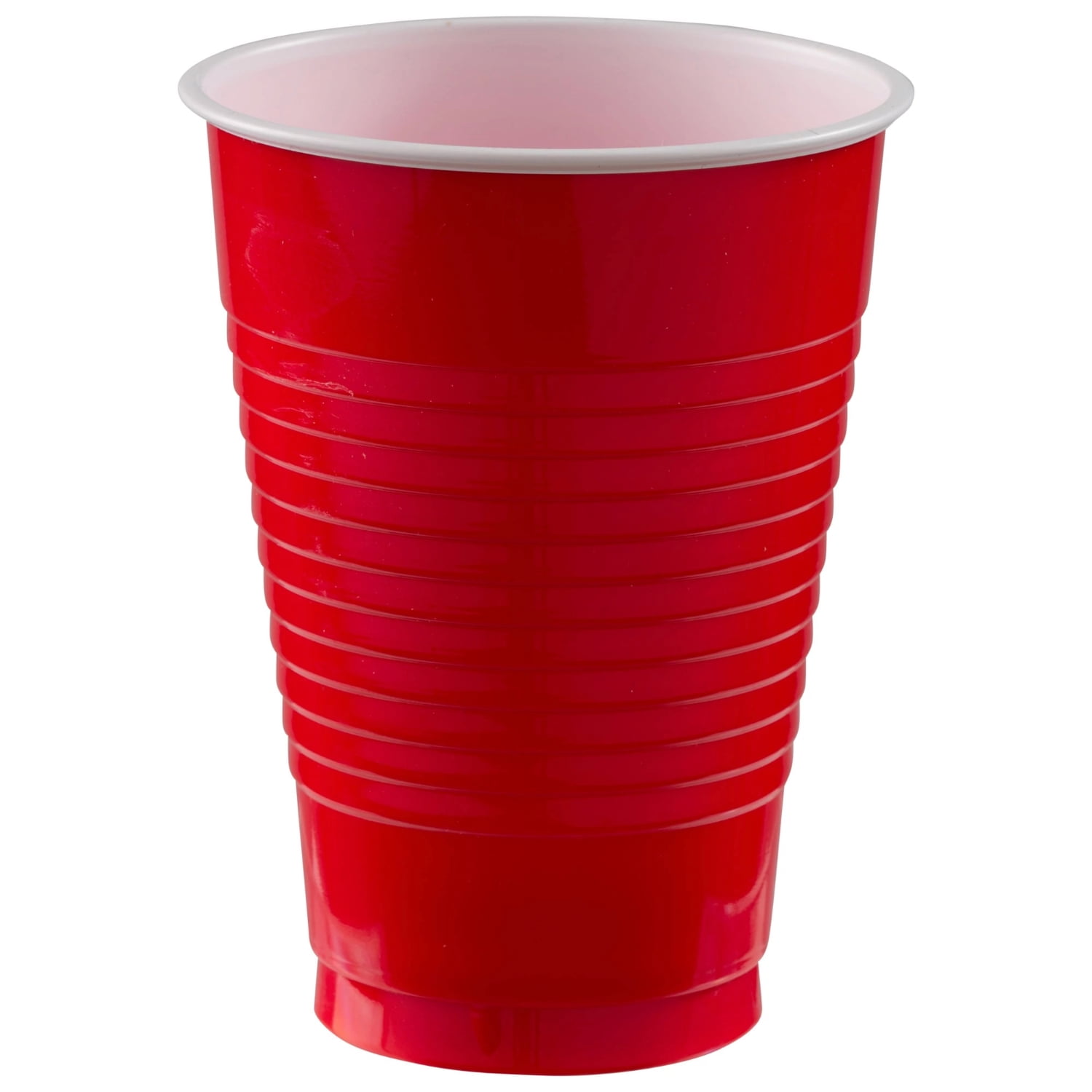 Elegani 12 oz. Plastic Disposable Cups - Pack of 20 - for Parties ...