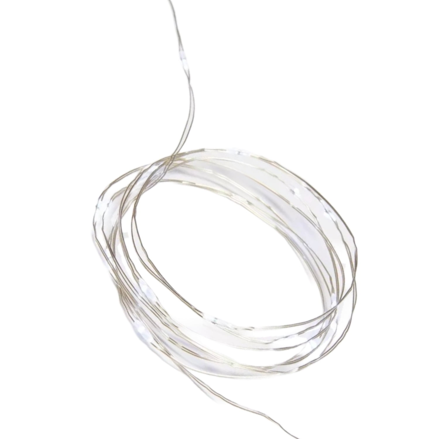 Elegani White Fairy LED String Lights - 18 Lights, 6ft, Indoor Use ...