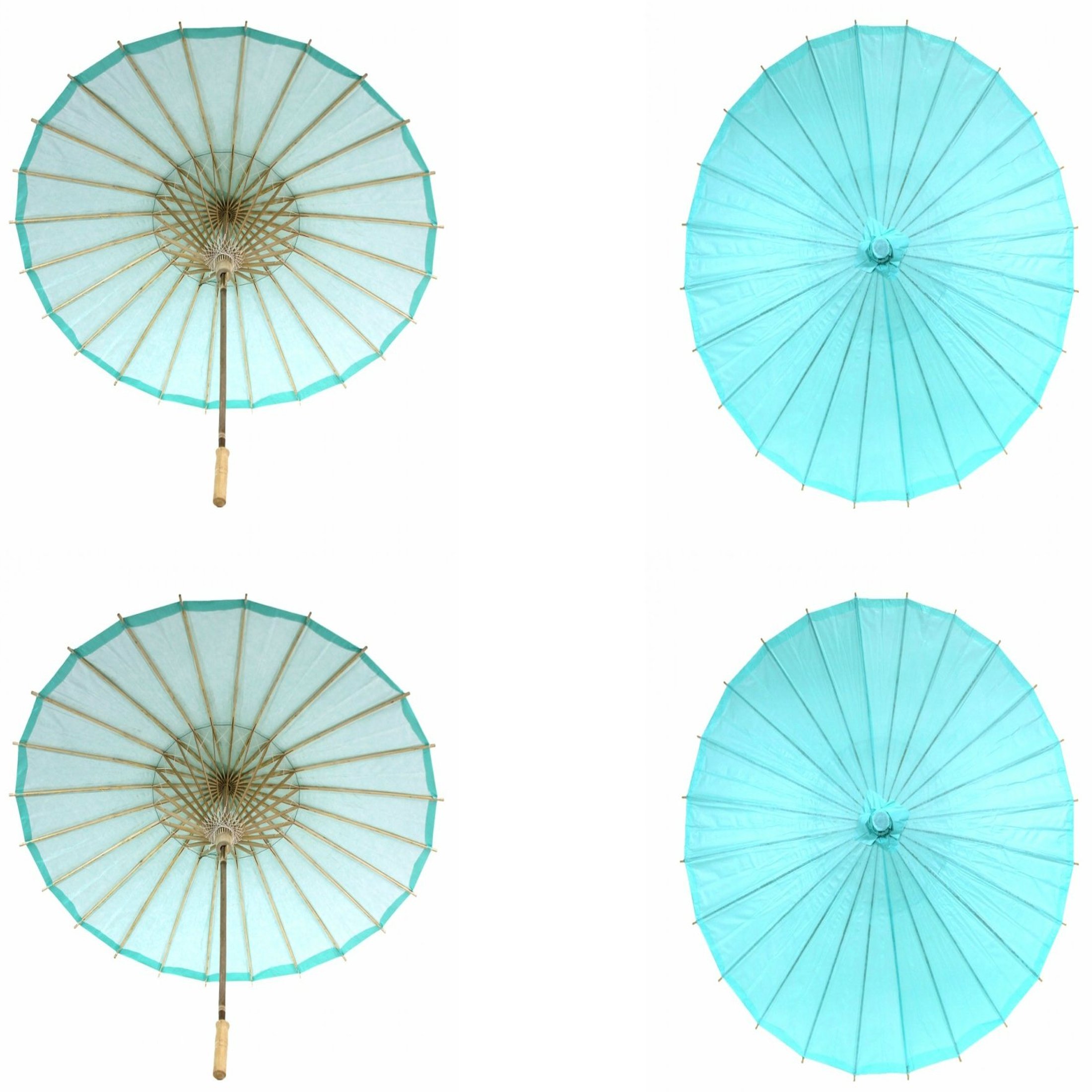 Elegant 32-Inch Paper Parasol Set for Weddings and Parties, Perfect for ...