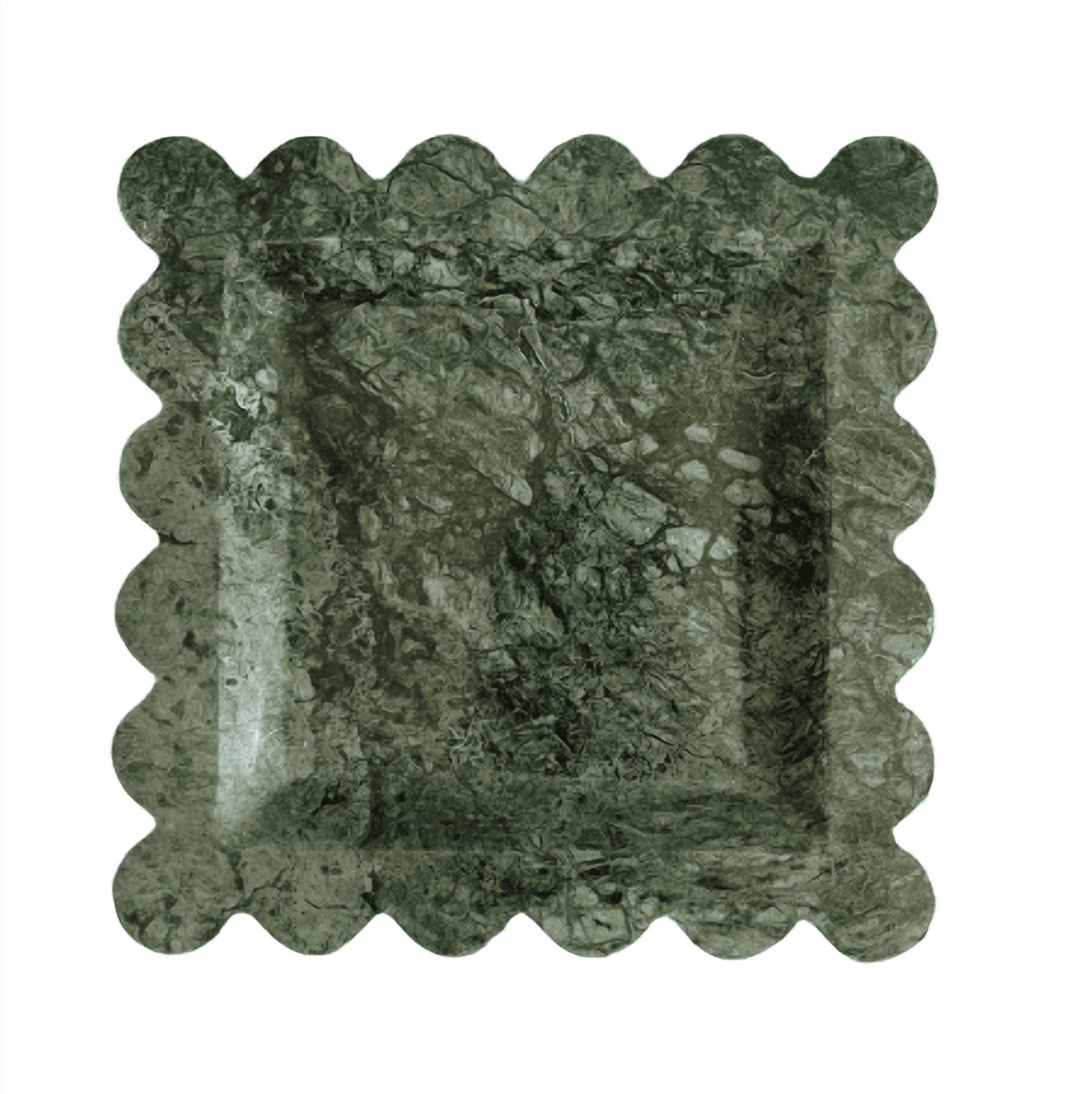 Elegant 7.9x7.9in Square Natural Marble Tray - Decorative Serving Tray ...