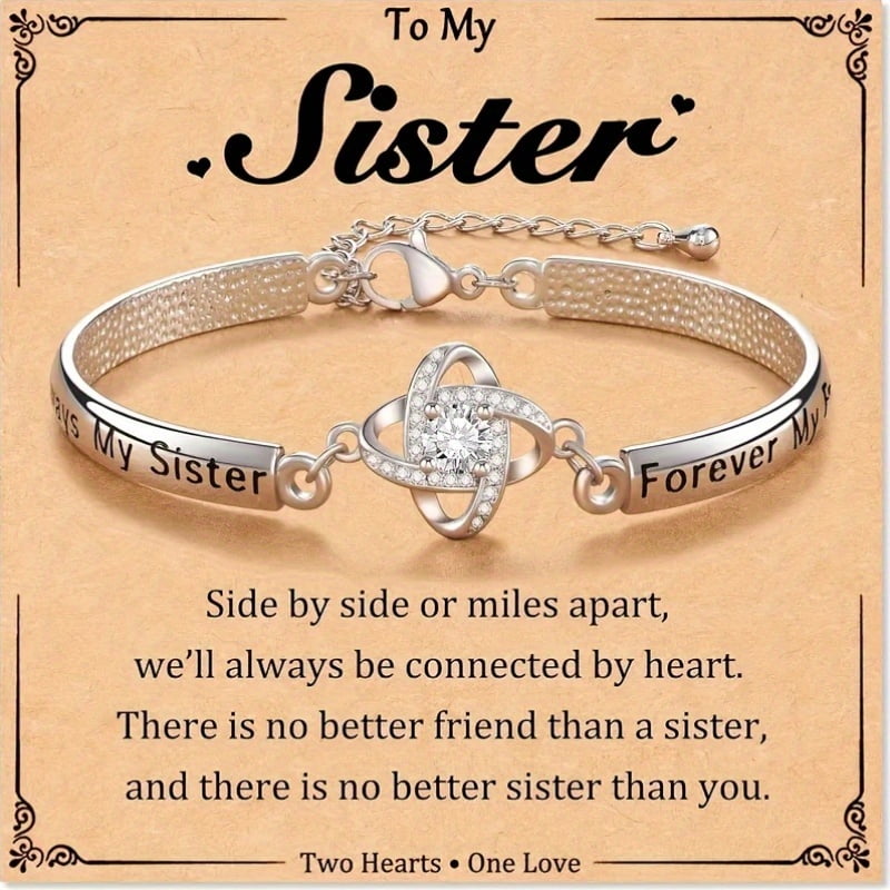 Elegant 925 Sterling Silvery Bracelet With Sparkling Moissanite Charm ...