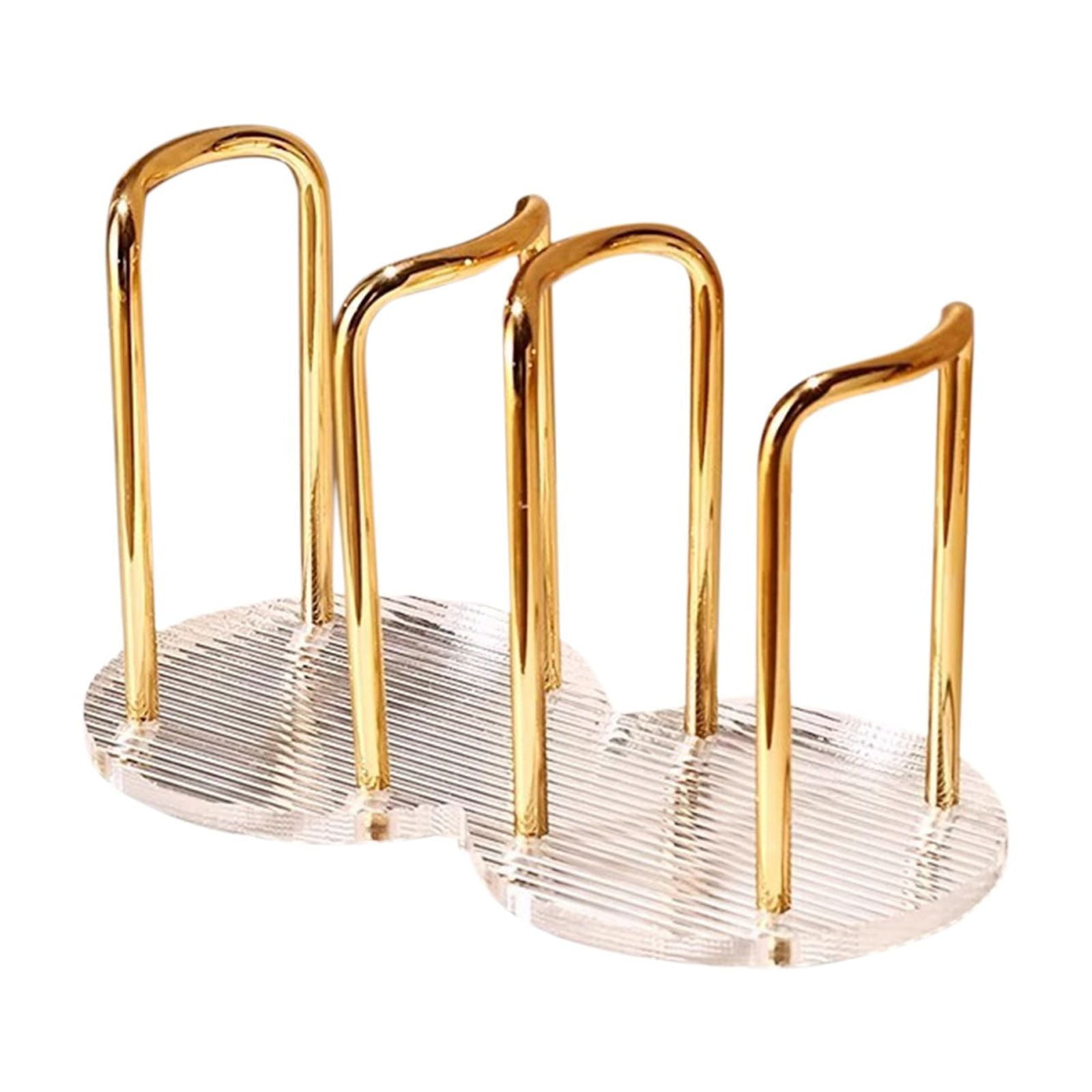 Elegant Acrylic Cup Holder Disposable Cup Storage Organizer Home Coffee ...