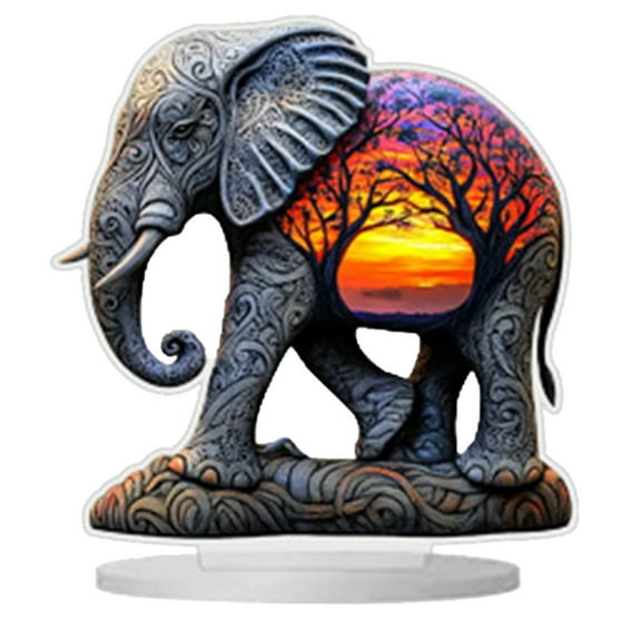 Euaioeiu 2026 Year of the Snake Acrylic Art Sculpture Desktop Ornament ...