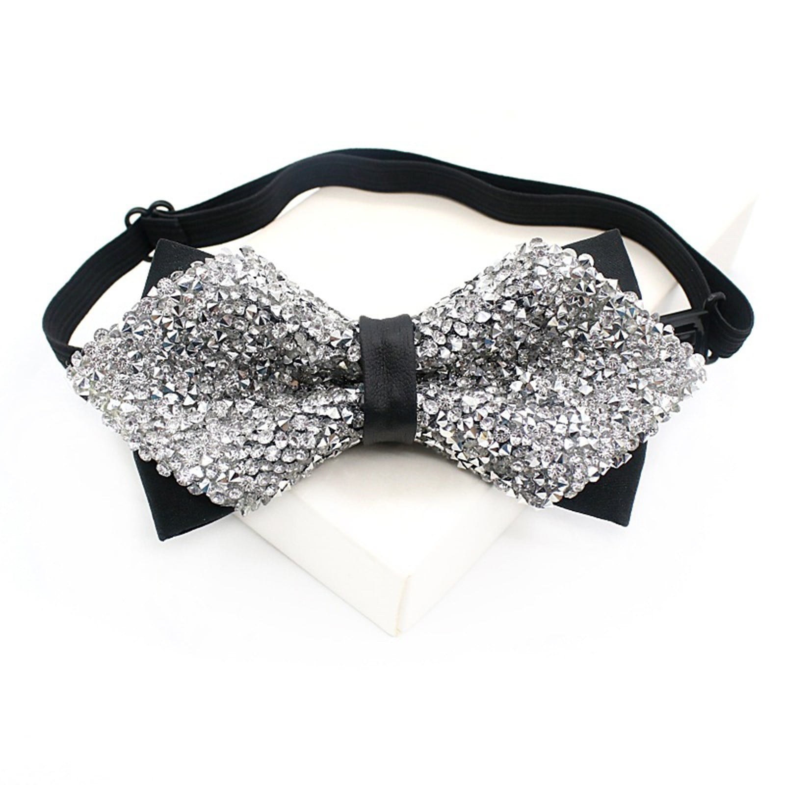 Elegant Adjustable Tied Bow Ties For Women Girls Fireflies And Family ...