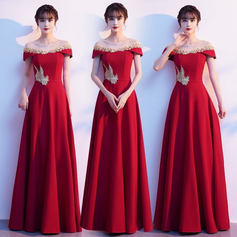 Elegant Annual Meeting Host Evening Dress Long Dress 2025 Choir ...