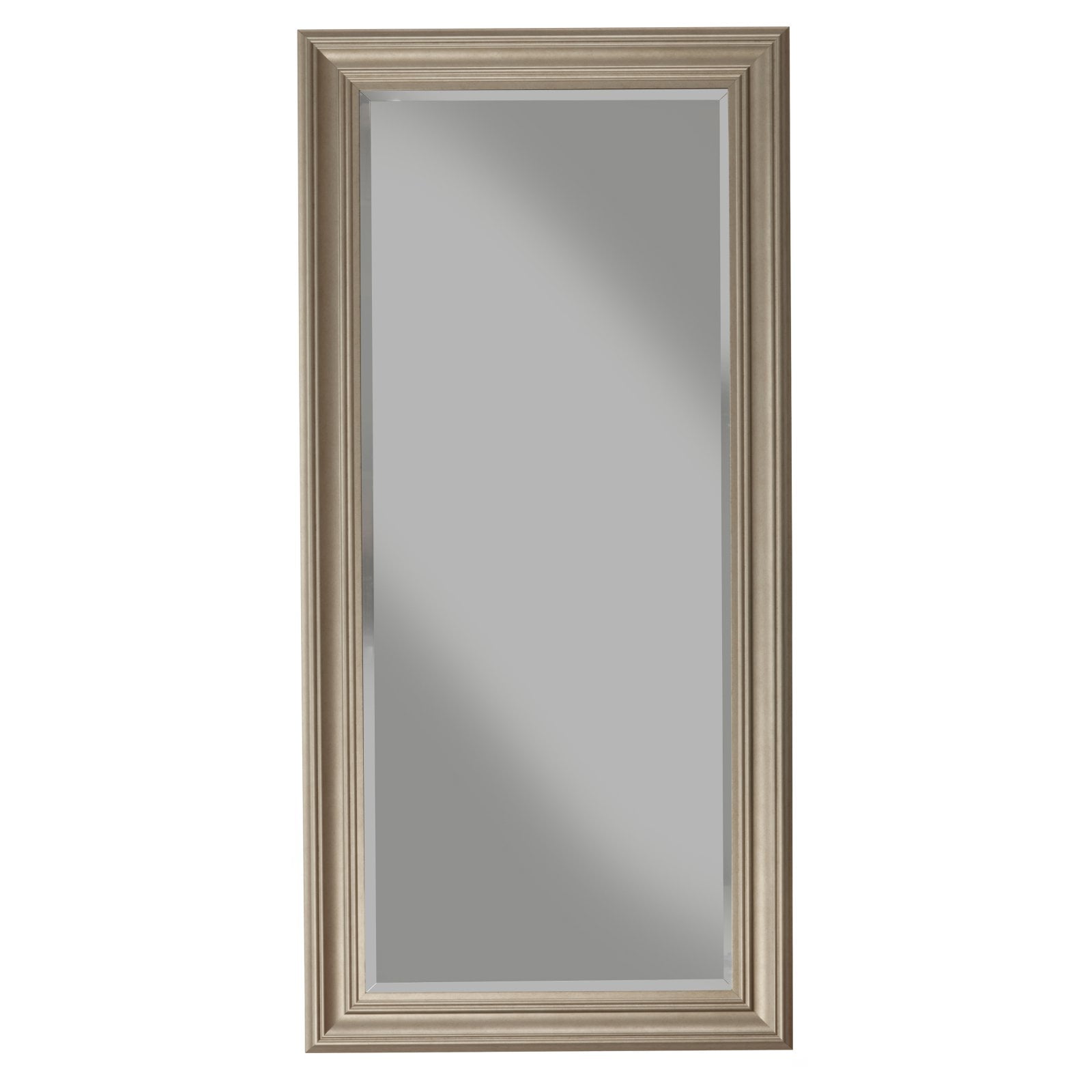 Elegant Antique Silver Full Length Leaner Mirror - Walmart.com