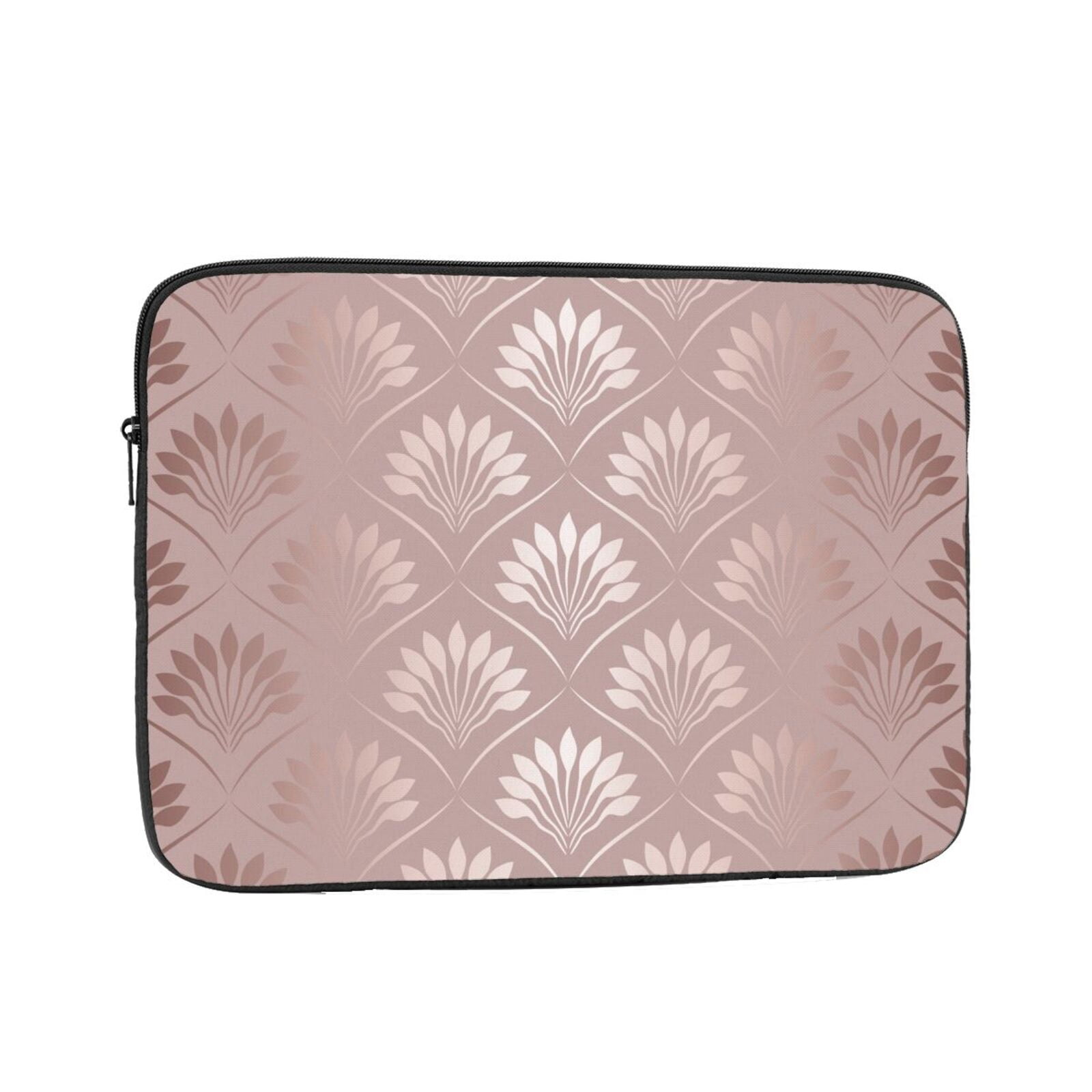 Elegant Art Deco Gold Lattice 15 inch Portable Laptop Sleeve Compatible ...
