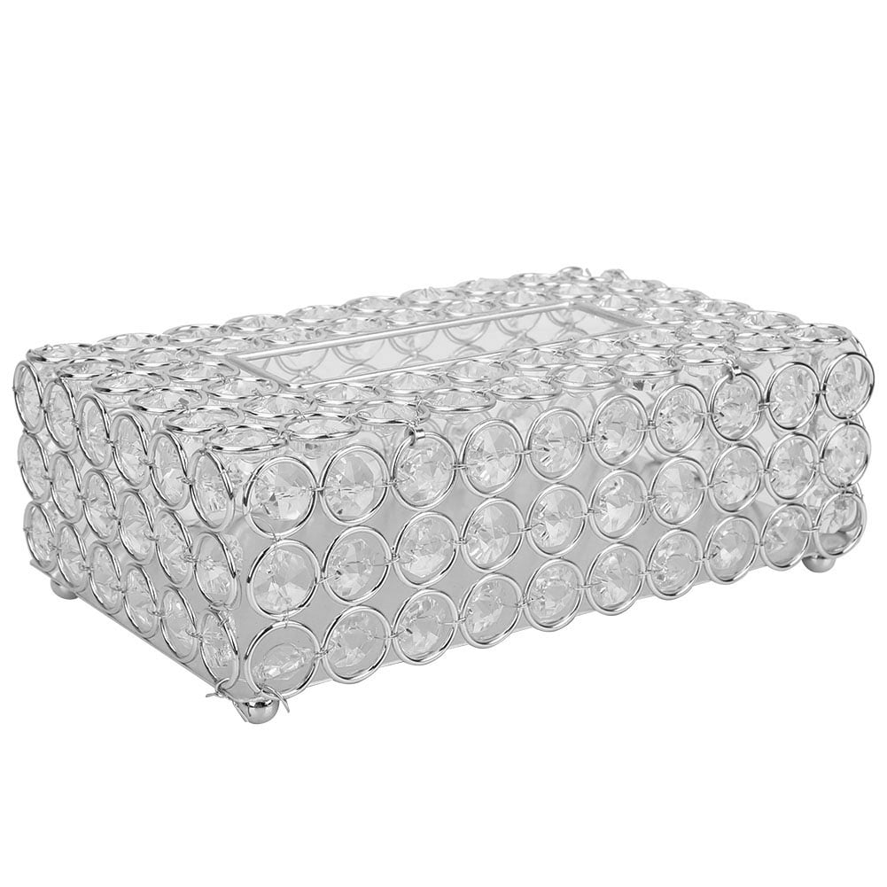 Elegant Artificial Crystal Tissue Box Cover For Decorative Tissue ...