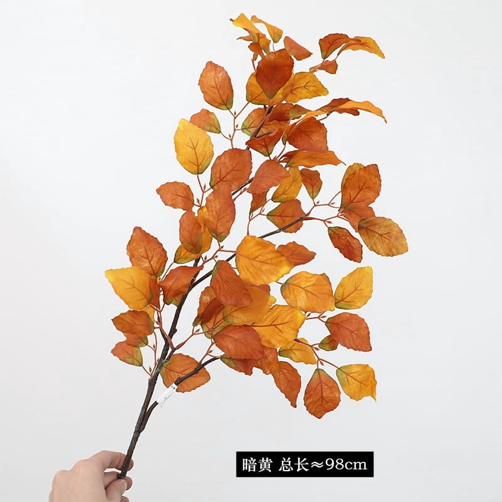 Elegant Artificial Fall Leaves – Realistic Beech Foliage for Home ...