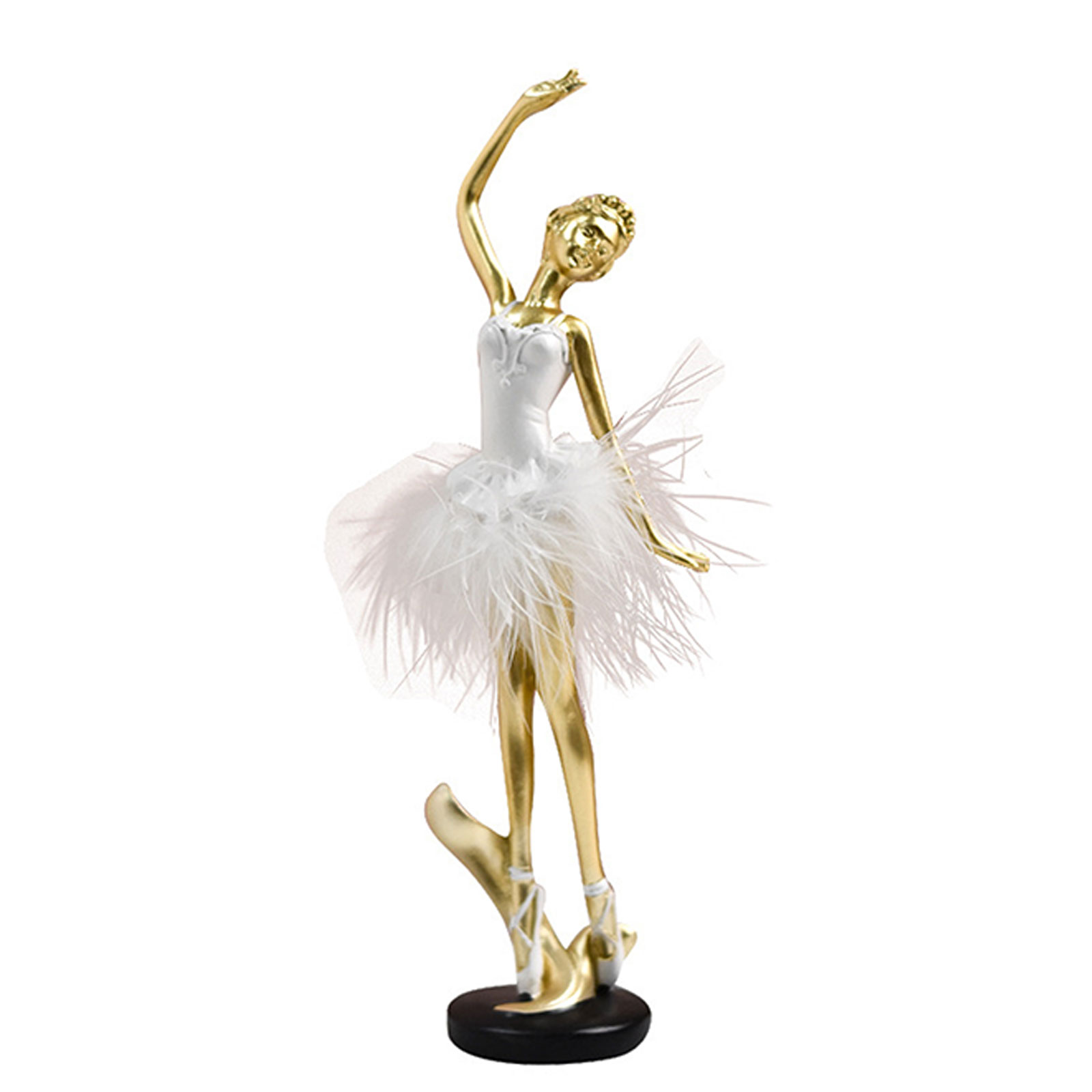 Elegant Ballerinas Statue Ballet Dancer Sculpture Resins Figurine ...