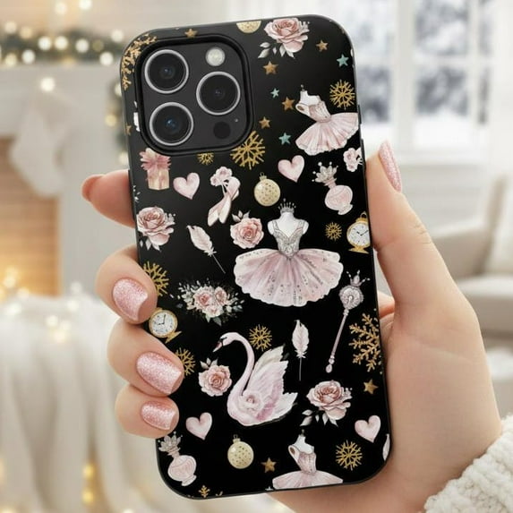 Elegant Balletcore Phone Case Soft Pink Look with iPhone 17 through 11 ...
