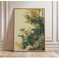 Elegant Bamboo Botanical Poster Japanese Style Soft Neutral Nature ...