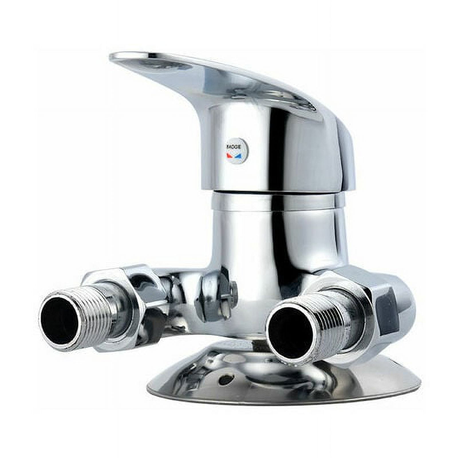 Elegant Bathroom Faucet, Chrome Finished Single Handle Mixer, Ideal for ...