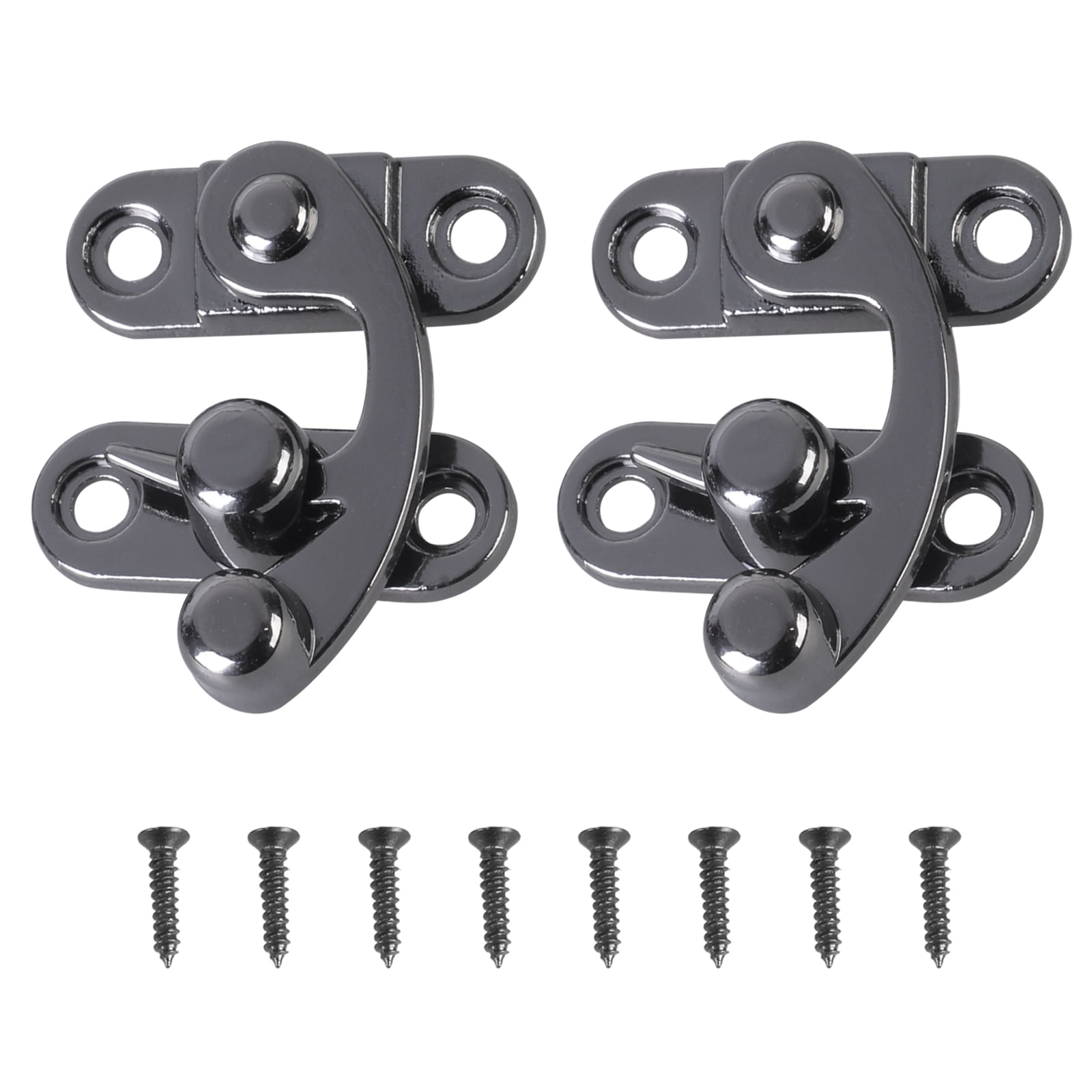 Elegant Black Closures Swing Arm Latches for Suitcases Bird Houses Tool ...