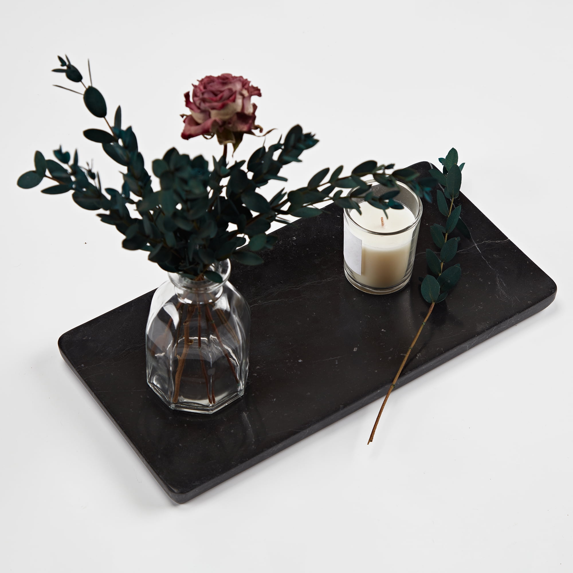Elegant Black Marble Bath Tray - Elevate Your Bathroom with Luxurious ...
