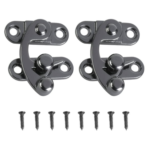 Elegant Black Zinc Alloy Closures Swing Arm Latches for Suitcases Bird ...