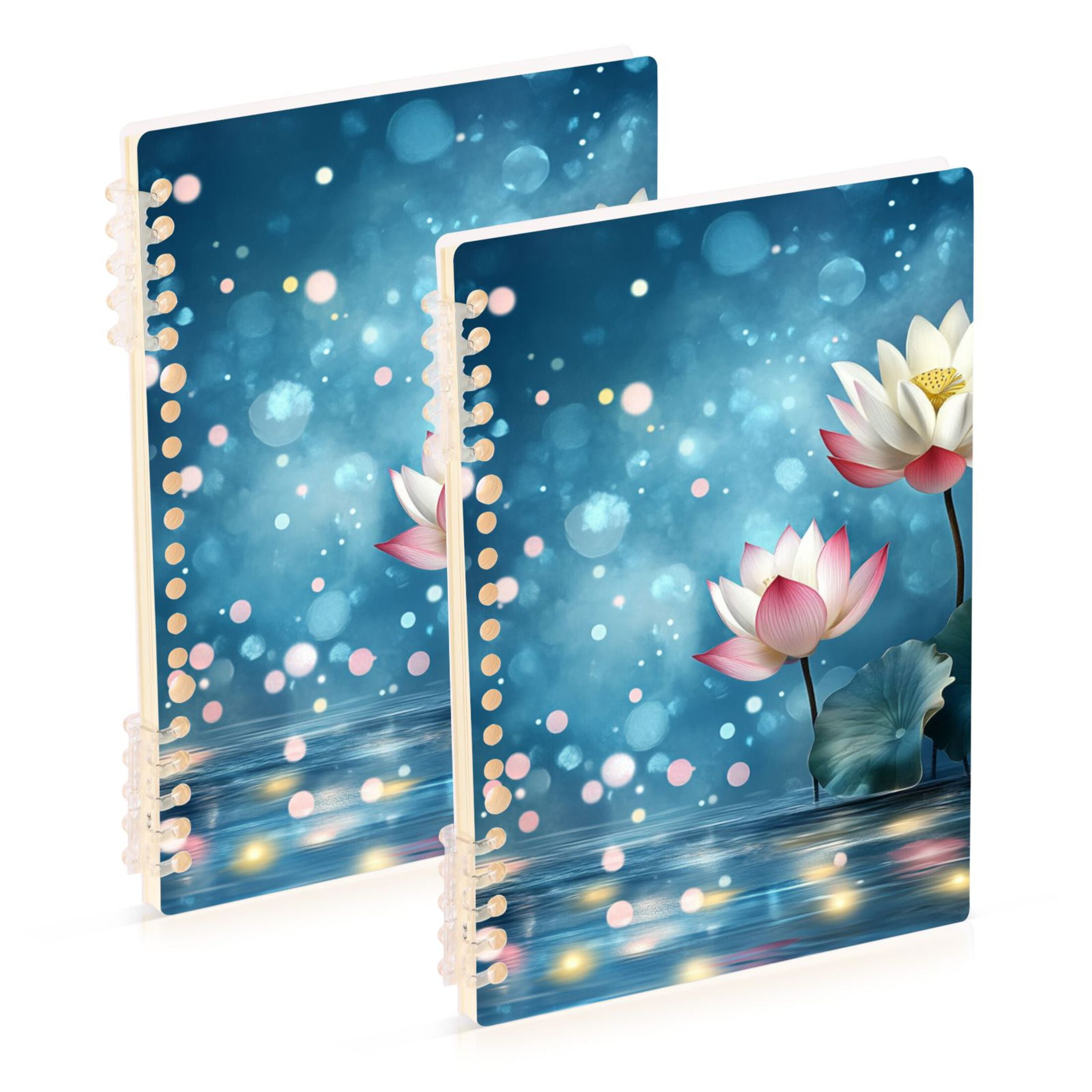 Elegant Blossoms Art Lined Spiral Journal Notebook 60 Pages A5 College ...