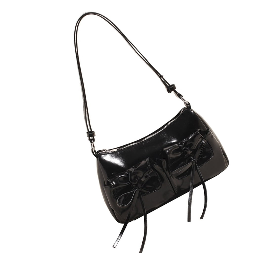 Elegant Bowknot Designs PU Armpit Bag for Women Stylish Handbag ...