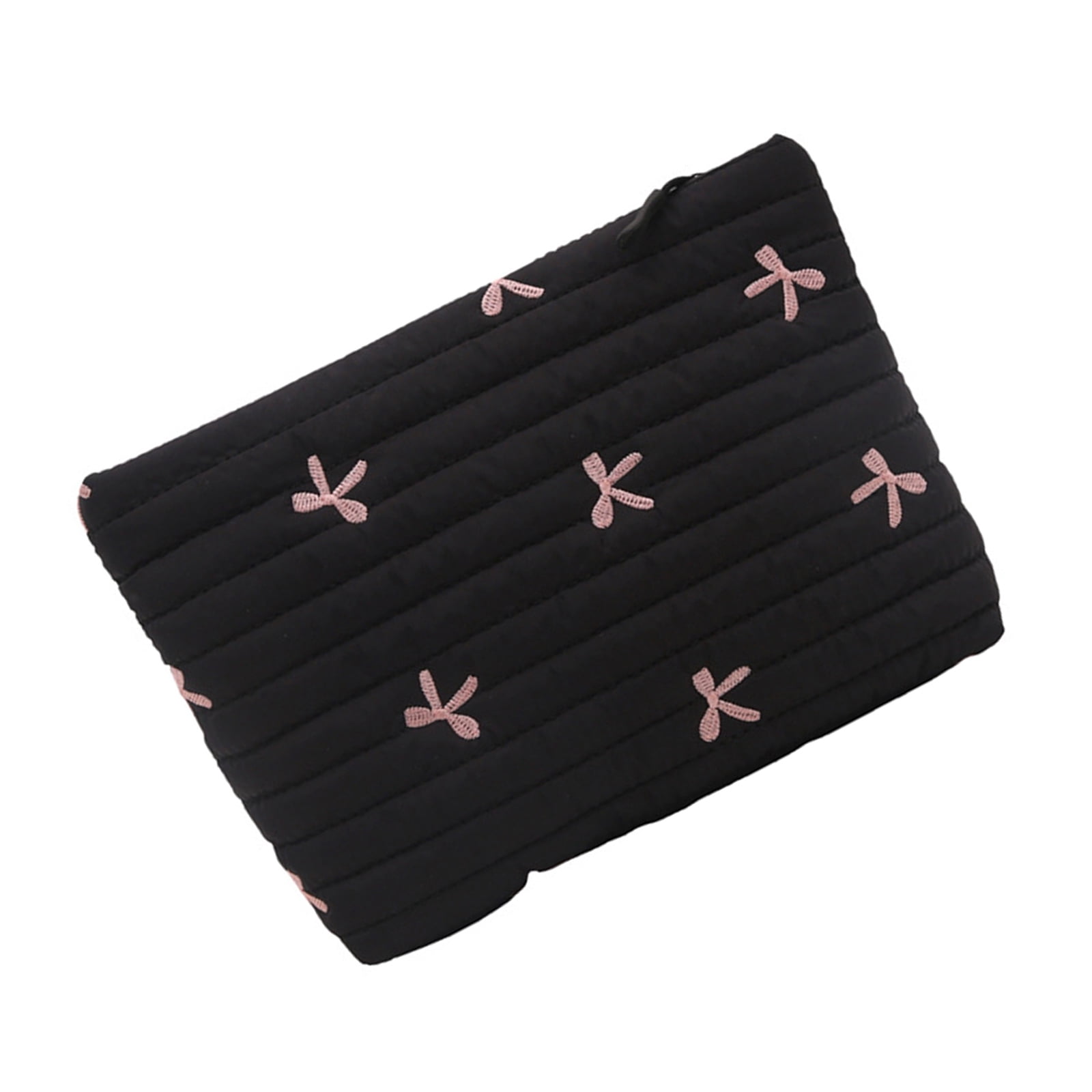 Elegant Bowknot Makeup Pouches Fashionable Bowknot Makeup Case Storage ...