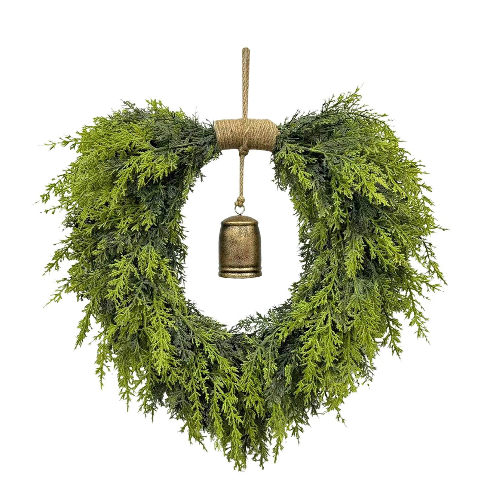 Elegant Boxwood Wreath For Front Door Year Round With Realistic ...