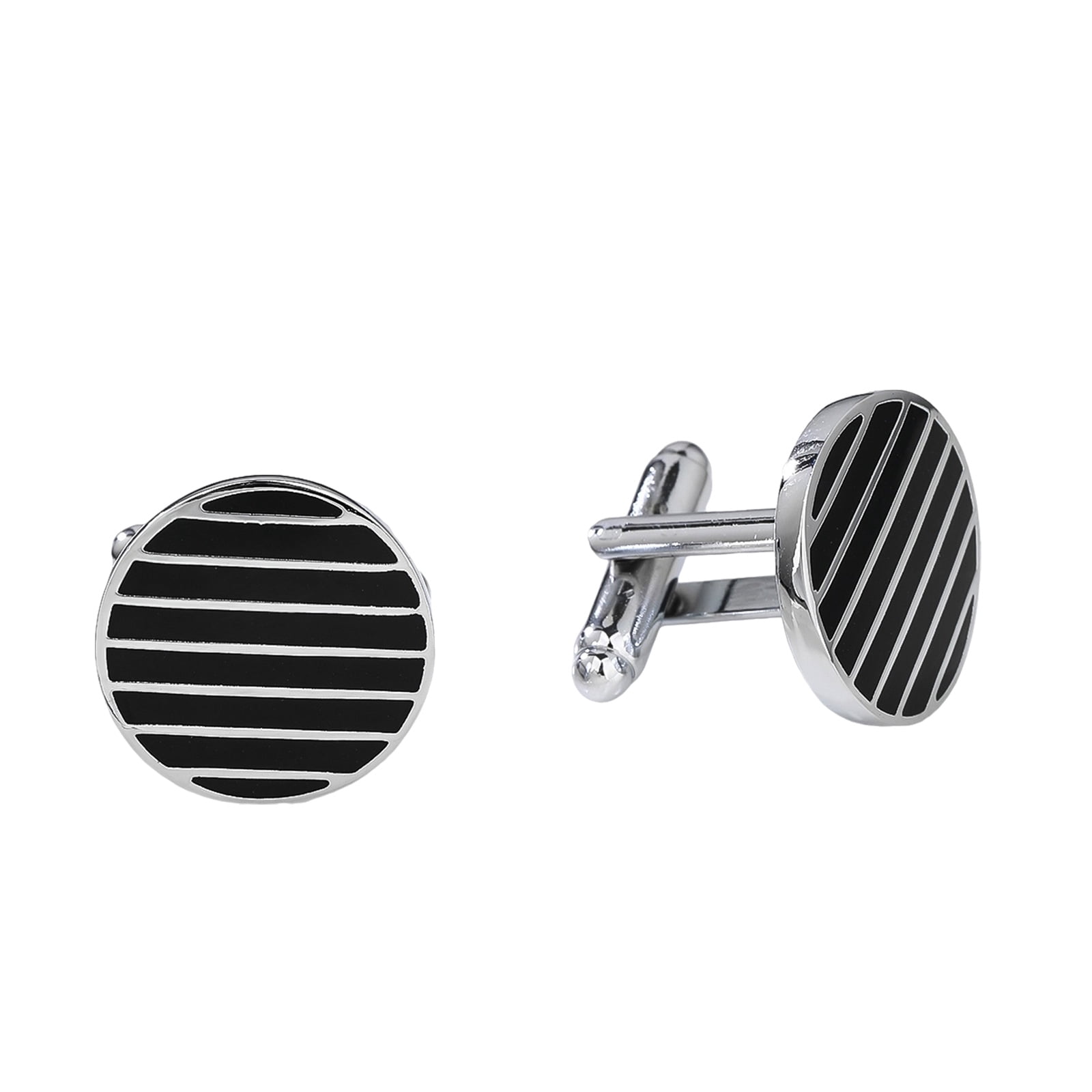 Elegant Brass Cufflinks 2pcs for Men, Secure Closure, Stylish Formal ...