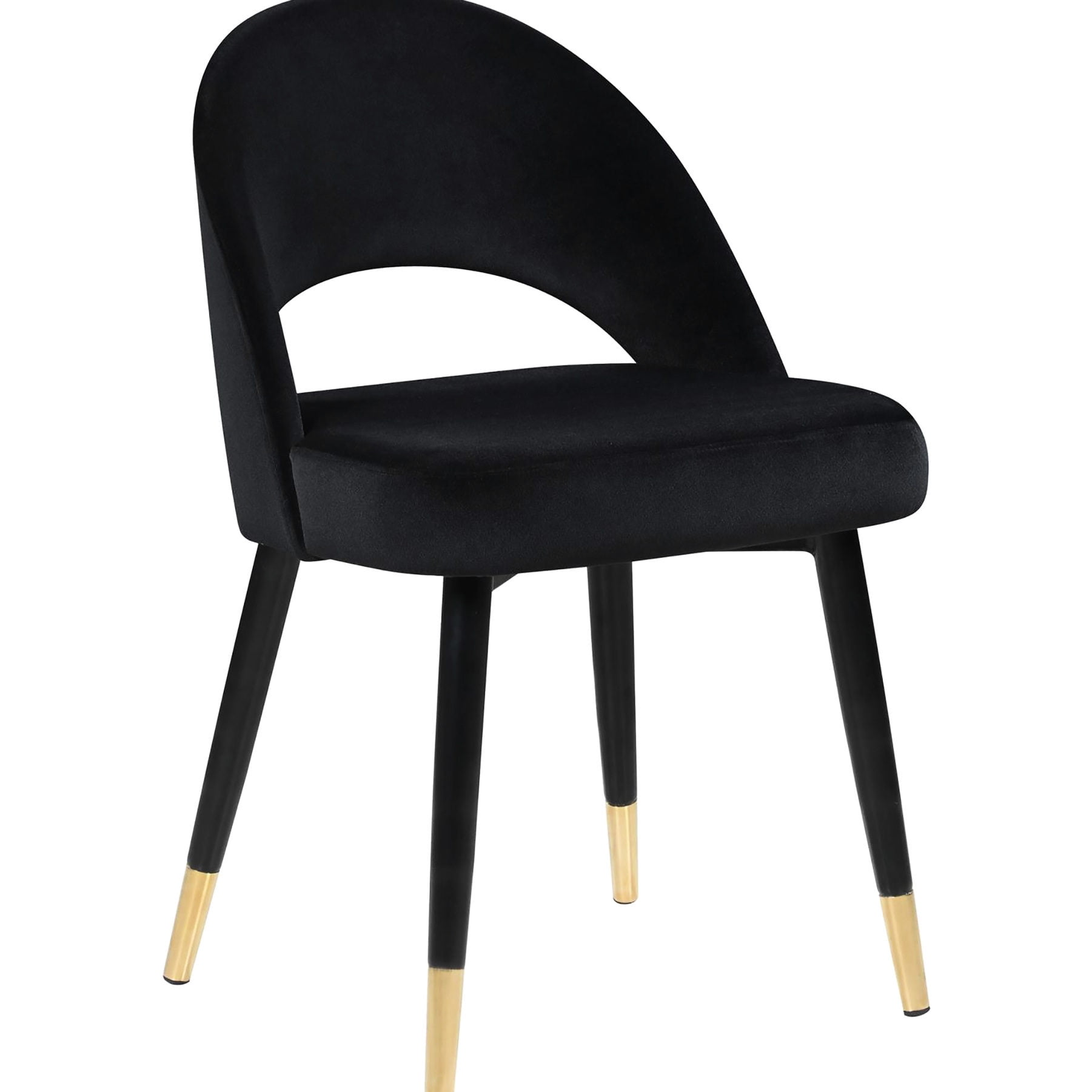 Elegant Bucket - Style Seat Chairs+Gold - Capped Feet Design"-"Spacious ...