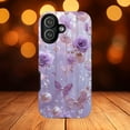 Elegant Butterfly and Floral Aesthetic Phone Case Pretty Look with ...