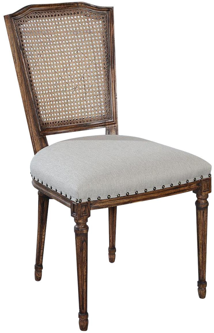 Elegant Cane Back Side Chair | Ellen Collection - Walmart.com
