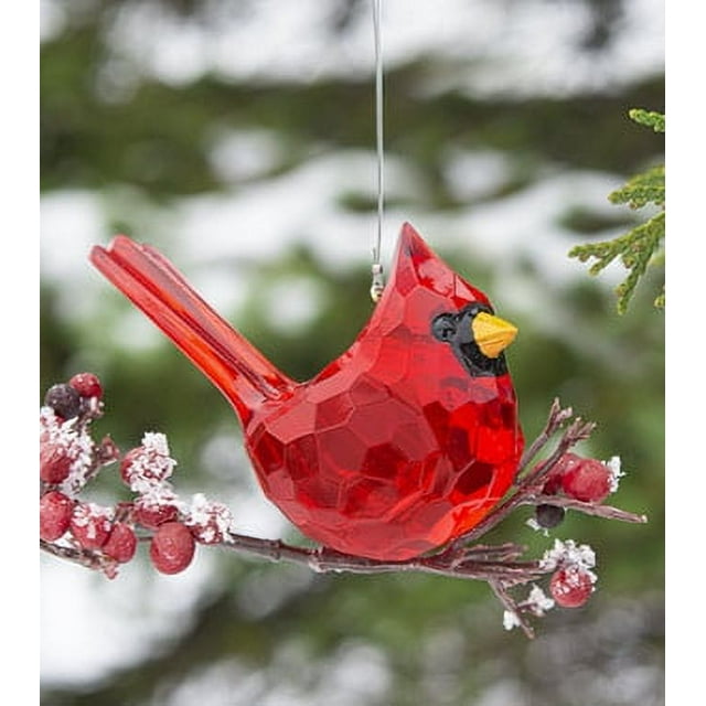 Elegant Cardinal Ornament - Walmart.com