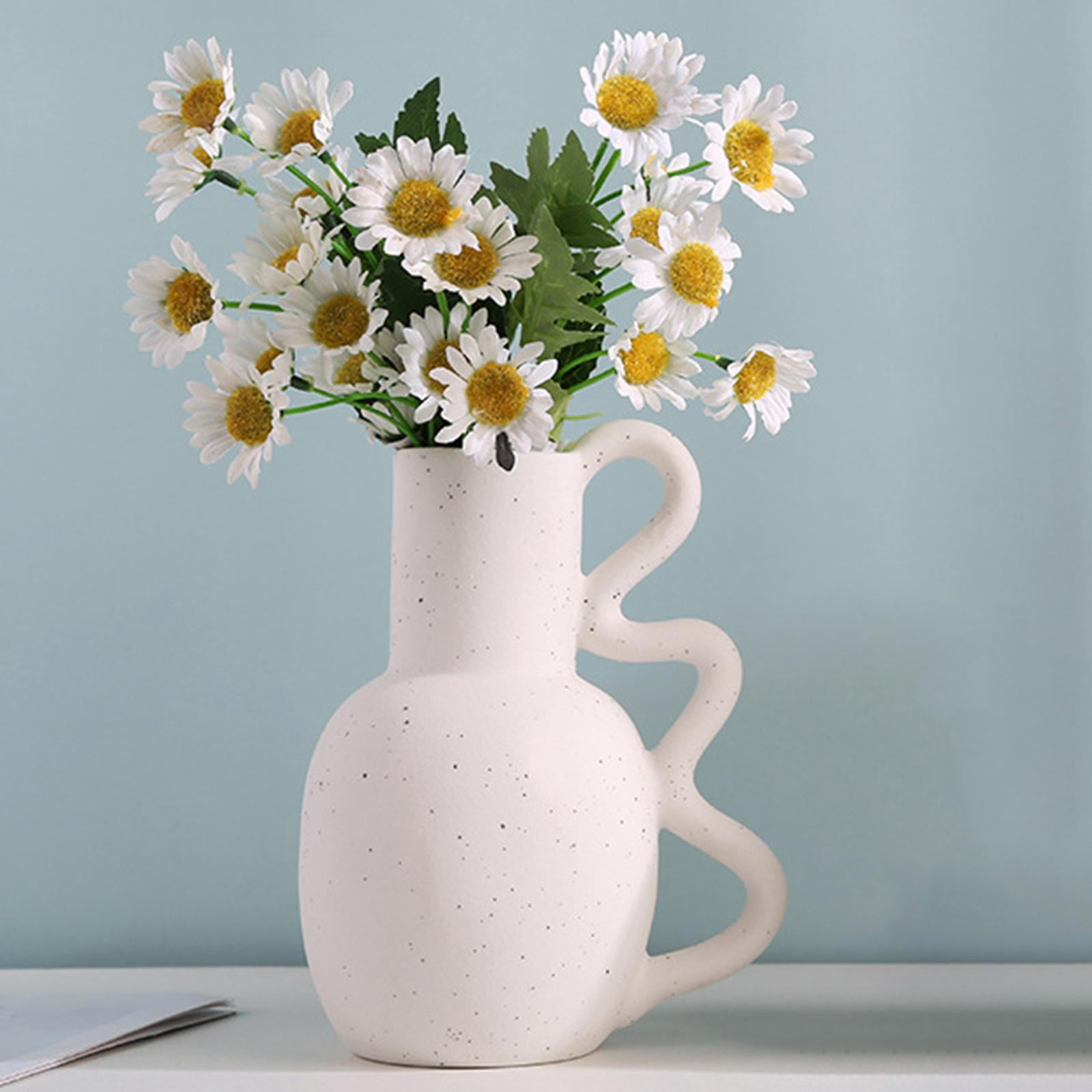 Elegant Ceramic Vase Florpot Centerpiece Ornament Flor Vase Floral ...