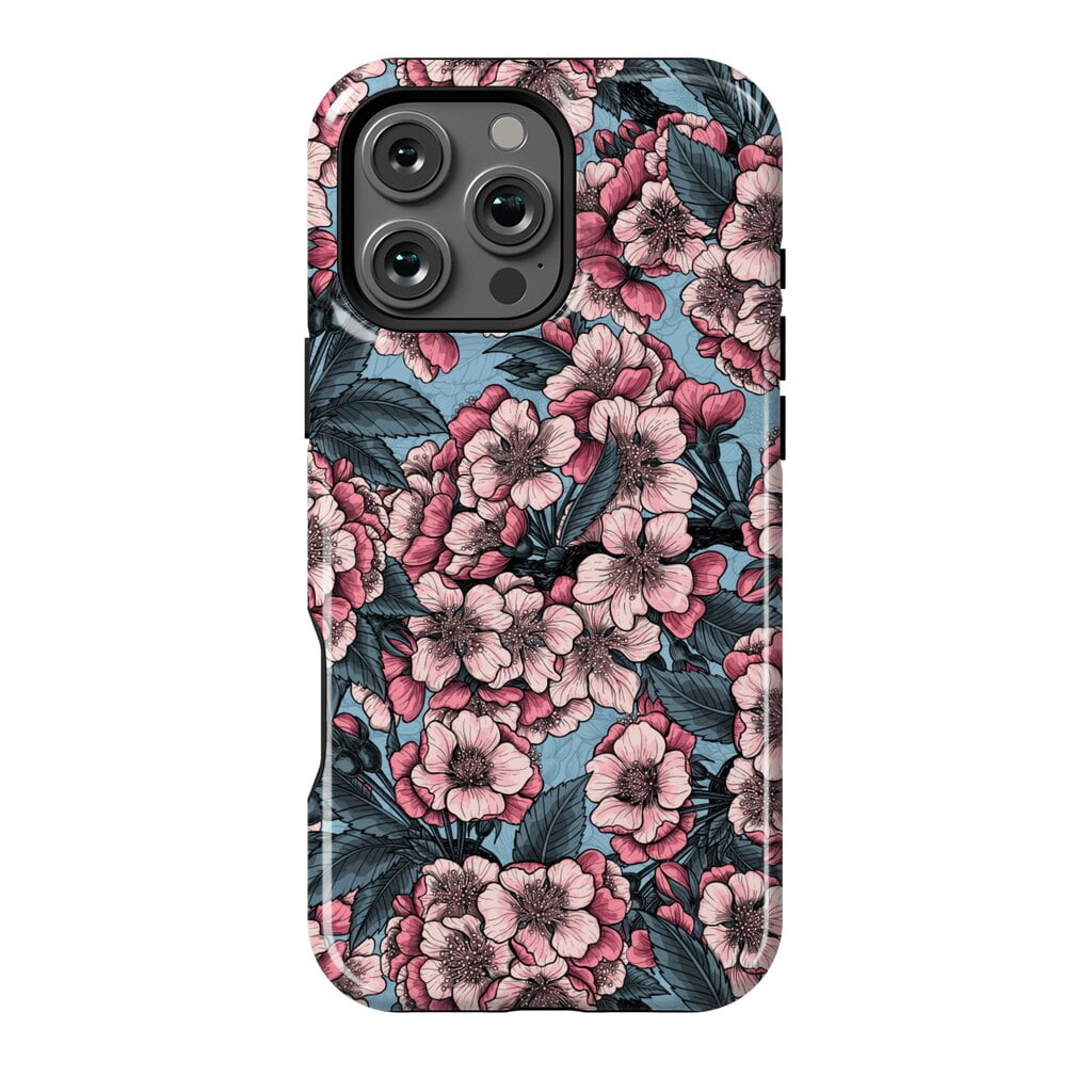 Elegant Cherry Blossom Sakura Tree Phone Case for iPhone 11 12 13 14 15 ...