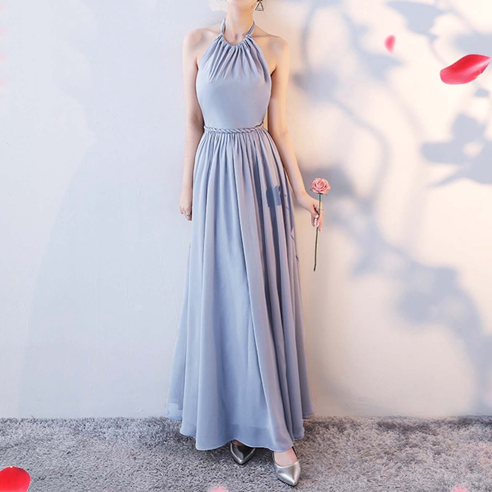 Elegant Chiffon Off Shoulder Gown For Evening Banquet Bridesmaids And ...