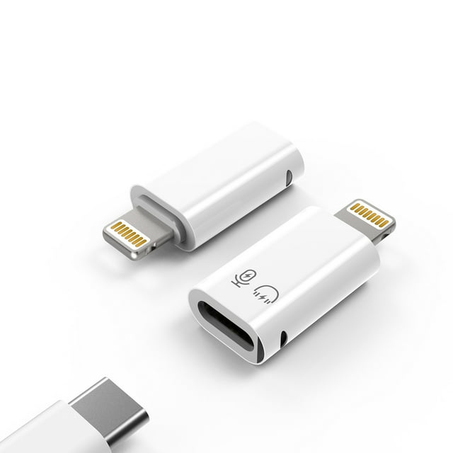 Elegant Choise 2-Pack USB C to Lightning Adapter, 30W Fast Charging ...