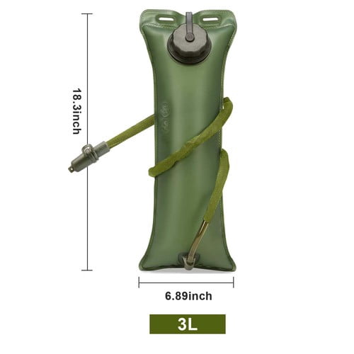 Elegant Choise 3L Water Bladder Bag Hydration Backpack Pack Cycling ...