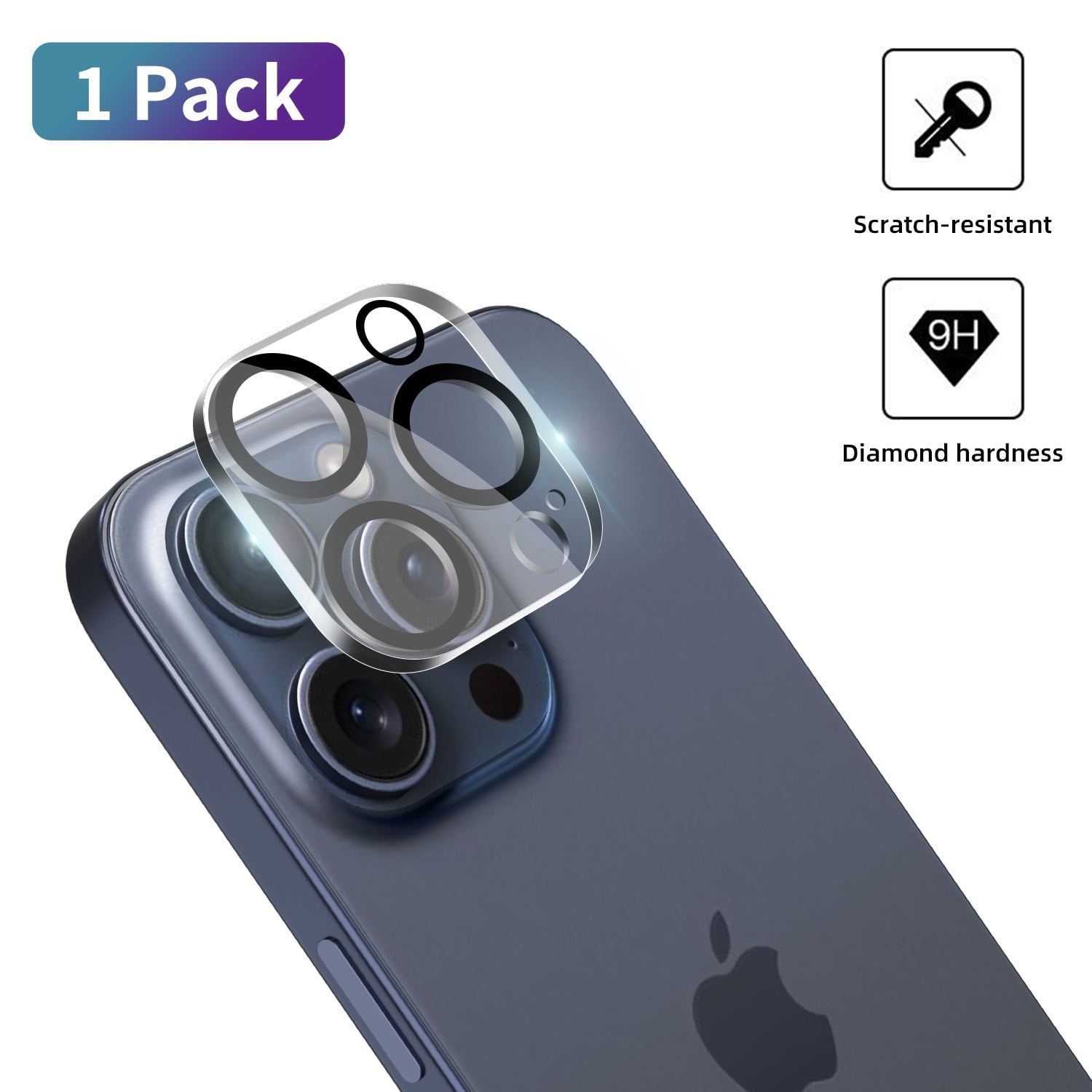 Elegant Choise Clear Tempered Glass Camera Lens Protector for iPhone 14 ...