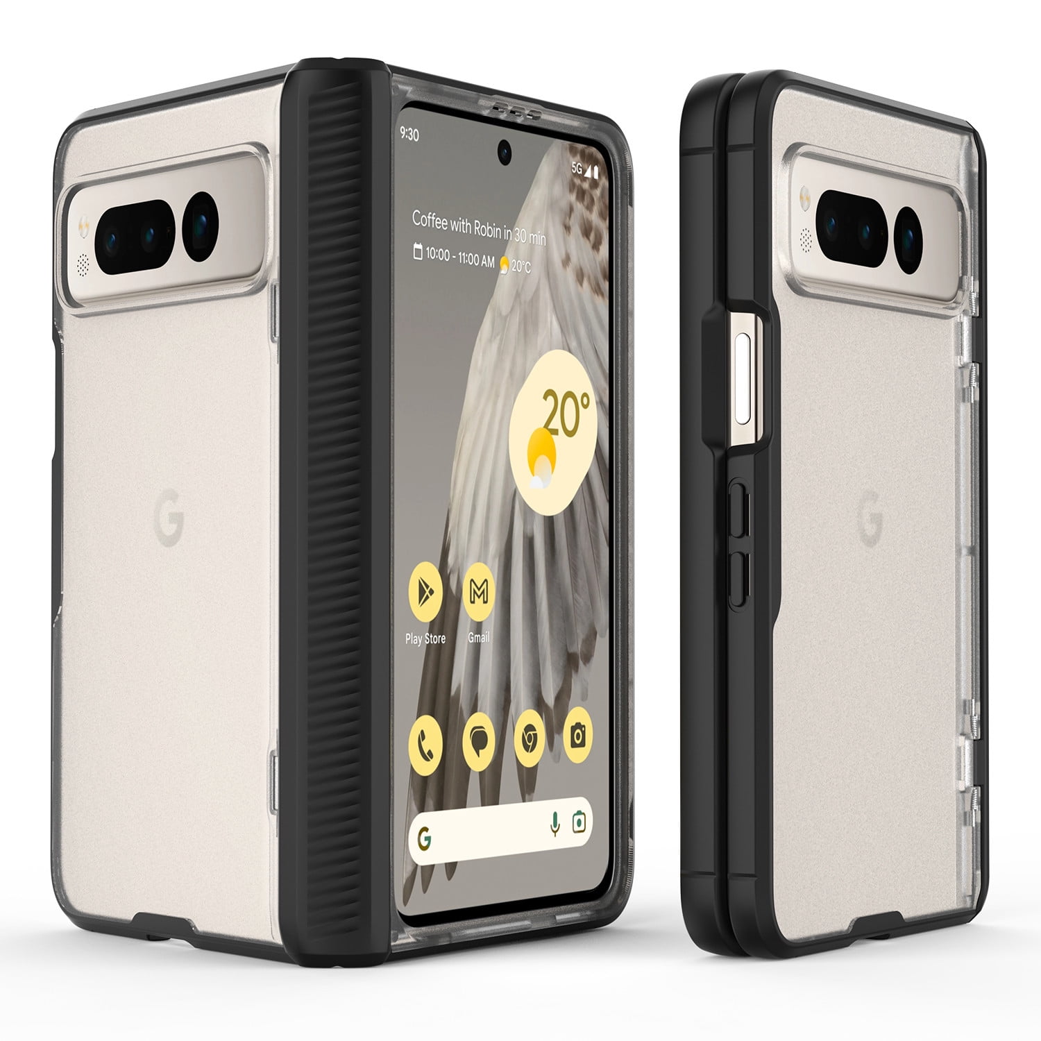 Elegant Choise Case for Google Pixel Fold 5G Shockproof Hinge ...