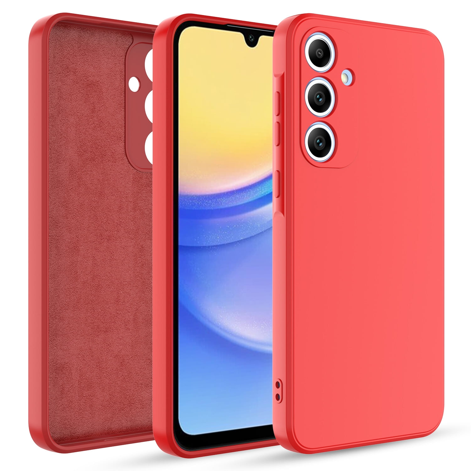 Elegant Choise Case for Samsung Galaxy A15 5G Liquid Silicone ...