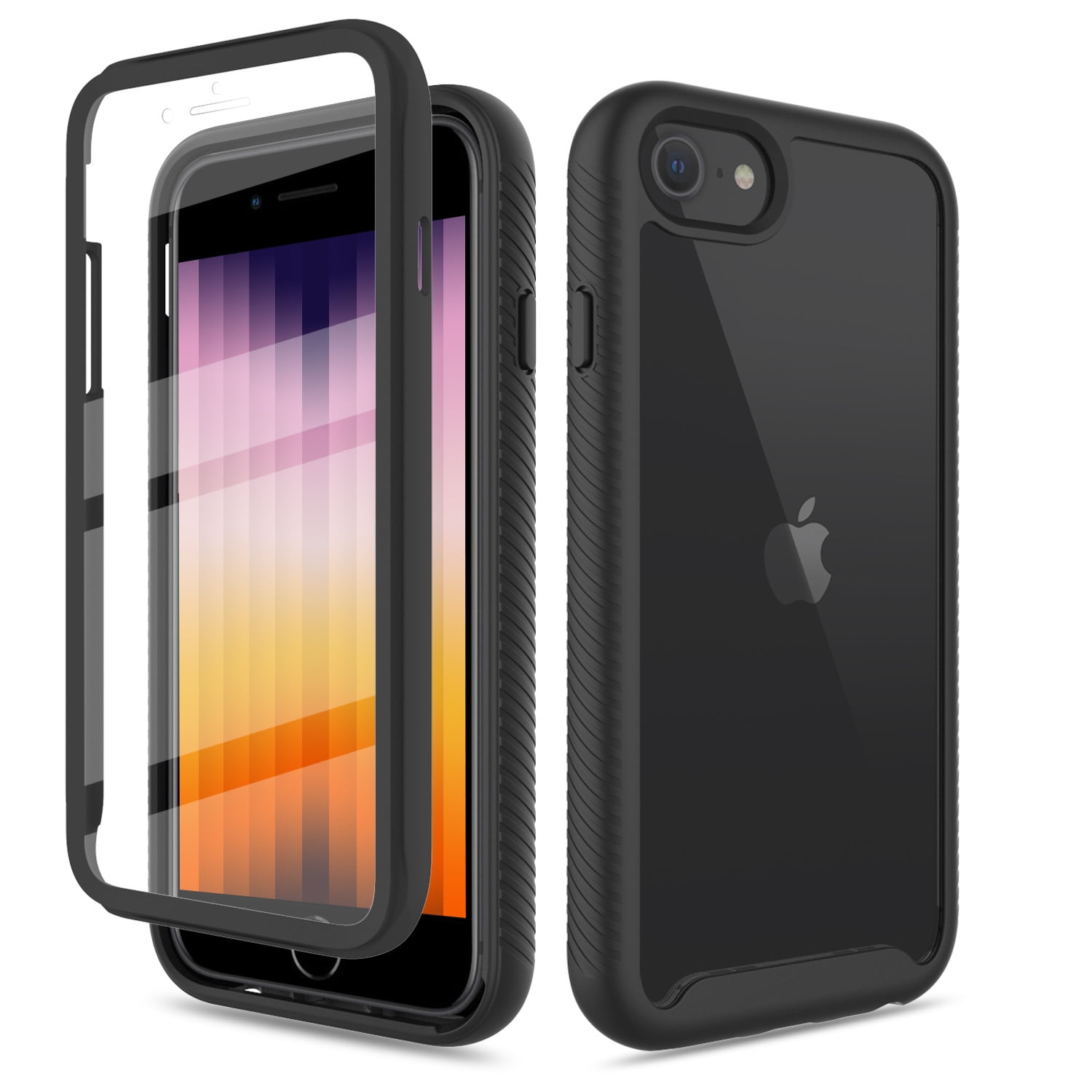 Elegant Choise Case, Black, Screen Protector, Shockproof, Full Body ...