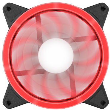 Vetroo 120mm Blue 15-LEDs Cooling Fan for Computer PC Cases, CPU ...