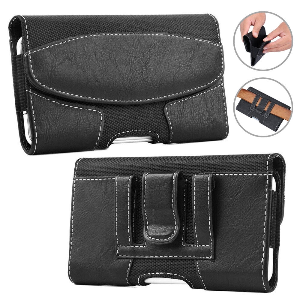 Elegant Choise Men Cell Phone Pouch Belt Clip Holster Waist Bag Case ...