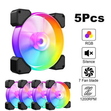 HYTE Flow FA12 Triple Fan Pack (120mm), High Performance PWM Case Fan ...