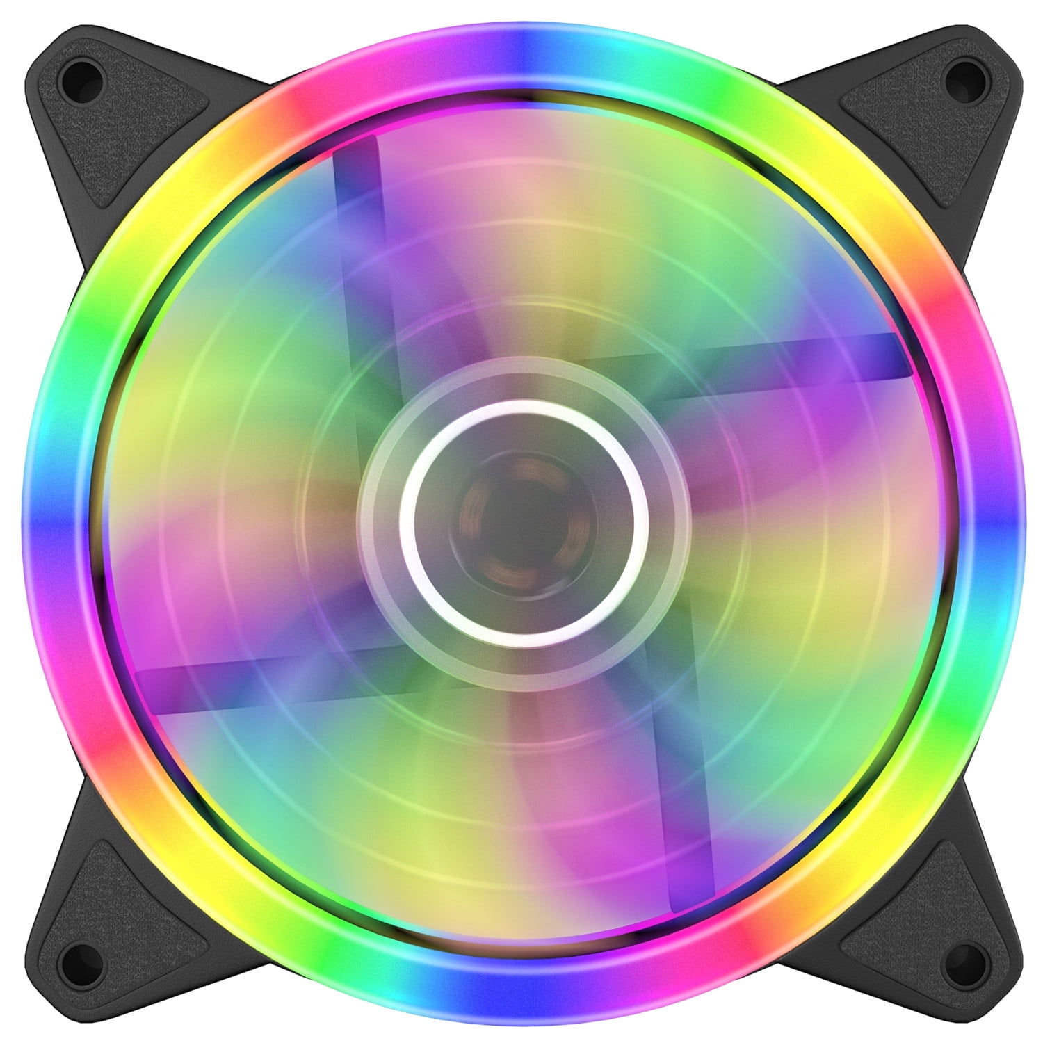 Elegant Choise PC Fans 120mm RGB Computer Case Fan Quiet Cooling ...